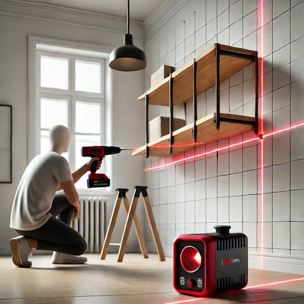 🔴 Hoe gebruik je een kruislijnlaser voor perfecte uitlijning – stap vo ...